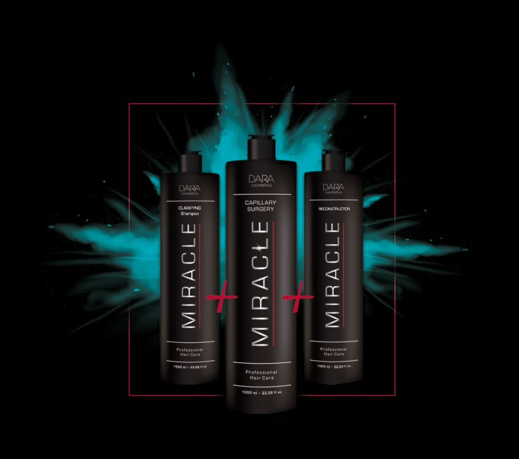 Dara Professional Kit Miracle system – Hair Reconstruction, Shine & Lo